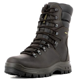 Grisport Jagdstiefel,Männer,Herren,Jagdboot,Wanderstiefel,Lederstiefel,wasserdicht,robust,atmungsaktiv,strapazierfähig,Leder,hoher Schaft,Vibramsohle,Braun, EU