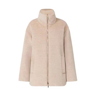 Max Mara Veste en alpaga - Femme - Vestes - Beige - Taille: 34 FR