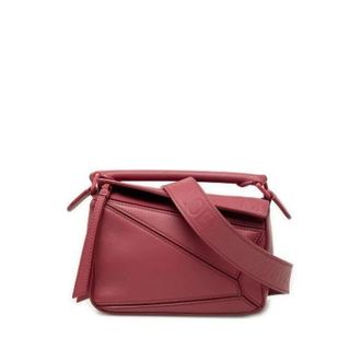 Loewe Pre-owned Mini Puzzle Satchel - - Pre-owned - Damen - Rosa - ONE SIZE