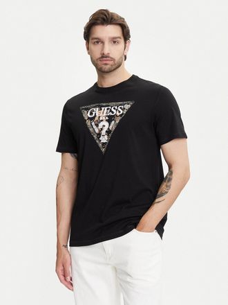 Guess T-Shirt M5YI15 I3Z14 Schwarz Regular Fit