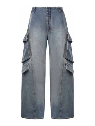 Alaia Pantalons D&eacute;contract&eacute;s - Bleu