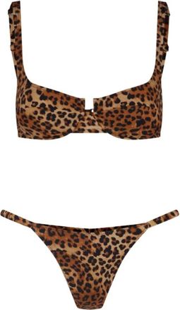 MC2 Saint Barth Femme, Maillots de bain, Brun, Taille: 42 FR Balconette Bikini Top (Amira + Pearlie)