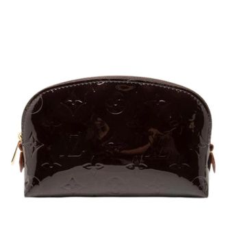 Louis Vuitton Pre-owned Monogram Vernis Pouch - Femme - Pre-owned - Violet - Taille: ONE Size