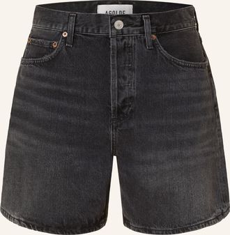 A Gold E Agolde Jeansshorts blau