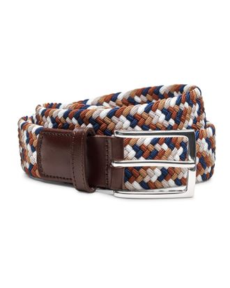 CHARLES TYRWHITT Freizeit-Stretchg&uuml;rtel - Camel & Bunt