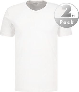 Daniel Hechter Herren T-Shirts weiß Baumwolle