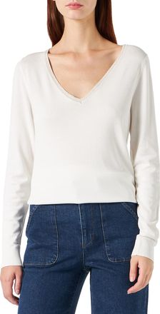 Nafnaf Damen Maurizio Ml Pullover, Elfenbein, XL