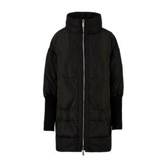 Moorer Marlyn-Dyp Jacket - - Coats - Damen - Schwarzk - S