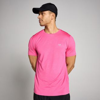 MyProtein MP Herren Tempo Marl T-Shirt - Bonbon Rosa - XXXL