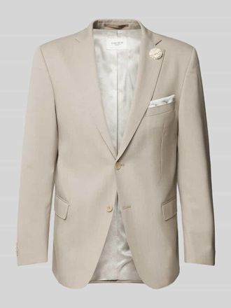 Carl Gross Sakko mit floraler Applikation Modell Shelby