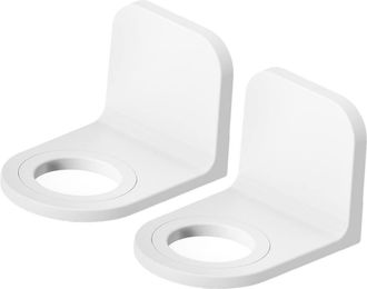 Artibetter 2St Wandregal an der Wand befestigter Shampoohalterhaken Flasche Handseife Kleiderbügel Wandhalterung hängende Halterung wasserdichter Duschgelhalter 