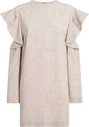 Moschino Femme, Robes, Brun, Taille: 38 FR Tweed Dress