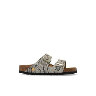 Birkenstock Femme, Chaussures, Beige, Taille: 37 EU Arizona Rivet Logo