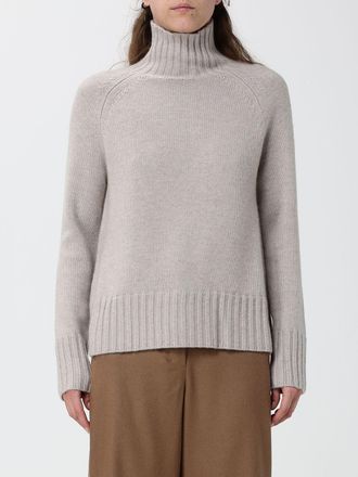 Max Mara S Max Mara Col roul&eacute; en m&eacute;lange de laine et cachemire &agrave; manches longues