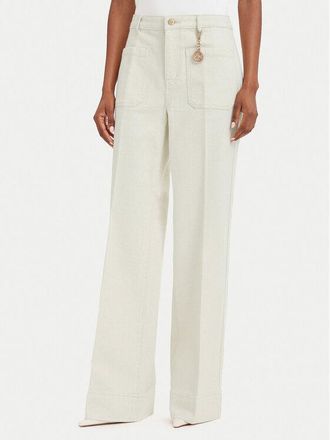 Michael Kors Jeans MT690ACLSA Creme Flared Leg