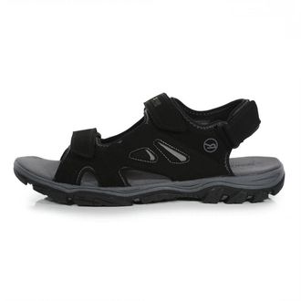 Regatta Herren Samaris Crosstrek Sandale, Schwarz klassisch rot, 39 EU