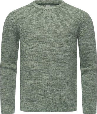Ragwear Strickpullover Aralt stylischer Herren Sweatpullover mit Rippb&uuml;ndchen