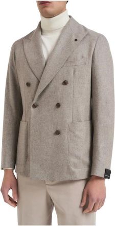 Tagliatore Homme, Vestes, Gris, Taille: XL Veste crois&eacute;e