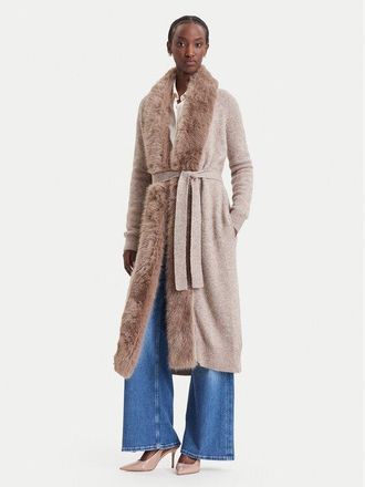 Guess Strickjacke W6BR90 Z2288 Dunkelbeige Regular Fit