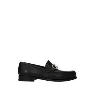 Ferragamo Femme, Chaussures, Noir, Taille: 37 1/2 EU Rolo 17 Moccasins