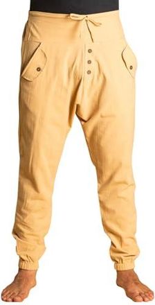 Panasiam Yogipants 01, Cotton, Beige, L