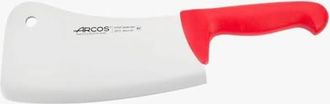 Arcos Fleischermesser Nitrum Edelstahl mit 20 cm Klinge - Professionelles Fleischermesser mit Ergonomischem Griff aus Polypropylen - Rot, Serie 2900