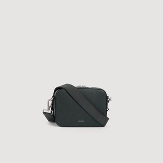 Sandro Kleine Logotasche aus Verbundleder