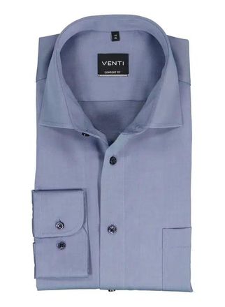 Venti Herren Hemd blau