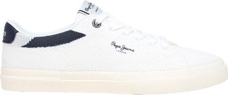 Pepe Jeans London Herren Kenton Knit M Sneak, White, 39 EU