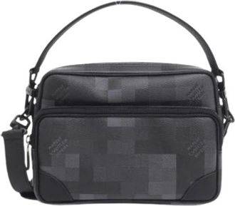 Louis Vuitton Sac bandouli&egrave;re vintage doccasion - Homme - Pre-owned - Noir - Taille: ONE Size