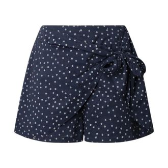 Pepe Jeans London Navy Blue Skirt Pants Damaris - - Shorts - Damen - Blau - L