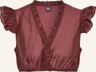 Spieth & Wensky Dirndlbluse Fran rot