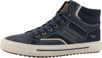 Mustang Jeans Herren Sneaker sportlich modisch 15M0041002, Größe:45 EU, Farbe:Blau