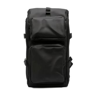Rains unisex, Sacs, Noir, Taille: ONE Size Sac &agrave; dos Trail Cargo imperm&eacute;able