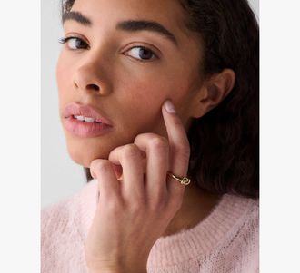 Kate Spade New York Kate Spade Sailors Knot Ring f&uuml;r Frauen in Gold, Gr&ouml;&szlig;e: 6 | Metall