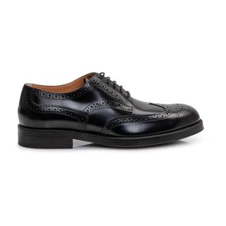 Tod's Leder Schn&uuml;rschuhe - - Shoes - Herren - Schwarzk - 41 1/2 EU