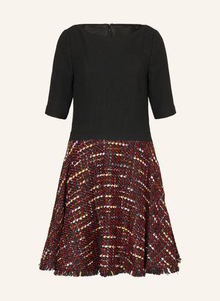 Talbot Runhof Talbot Runhof Cocktailkleid Im Materialmix schwarz