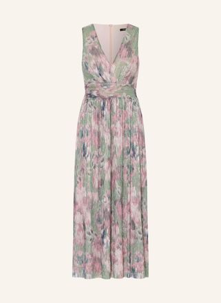 Swing Swing Cocktailkleid Mit Glitzergarn Und Plissees rosa