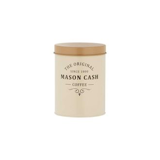 Mason Cash Rayware Heritage Kaffeedose, Beschichteter Stahl, Cremefarben, Coffee
