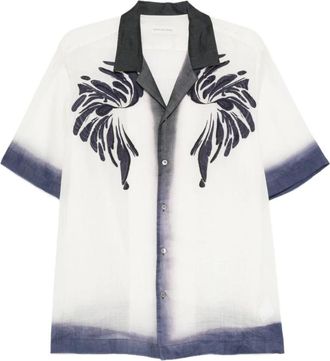 Dries Van Noten Homme, Chemises, Multicolore, Taille: 2XL Chemises &agrave; Manches Courtes