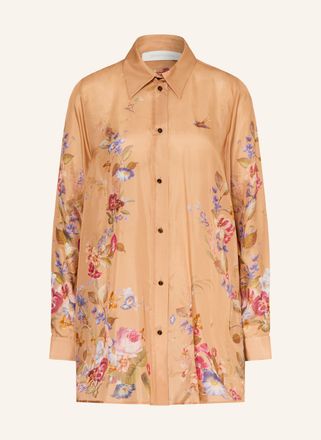 Zimmermann Hemdbluse Patience Aus Seide braun
