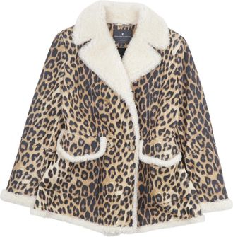 Ermanno Scervino Femme, Vestes, Brun, Taille: 40 FR Vestes en fausse fourrure et peau lain&eacute;e