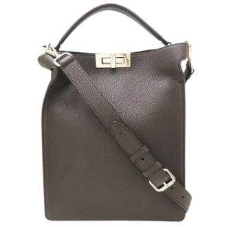 Fendi Sac bandouli&egrave;re Pre-owned - Femme - Pre-owned - Brun - Taille: ONE Size