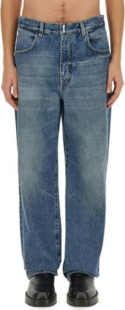 Givenchy Cotton Denim Jeans - Blue