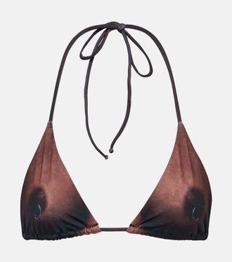 Jean Paul Gaultier Haut de bikini illusion Tattoo Collection