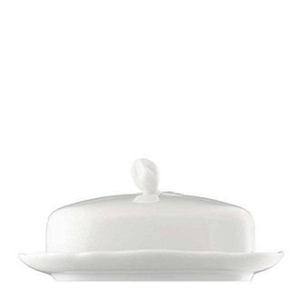 Hutschenreuther Hutschreuter 02013-800001-15169 Beurrier Porcelaine Blanc 20,9 x 14 x 11,2 cm 250 g