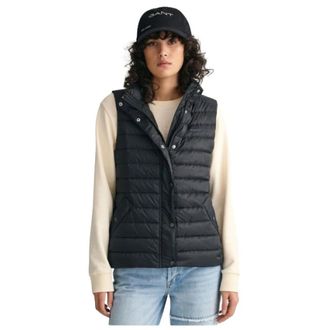 GANT Gesteppte &auml;rmellose Jacke - - Jackets - Damen - Schwarzk - XL