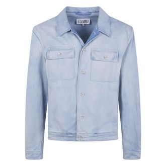 Maison Margiela Denim Vestes - Homme - Vestes - Bleu - Taille: XL