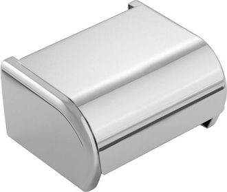 Cosmic Architect porte-papier toilette porte roleau dérouleur de papier toilette Avec couvercle chrome murale seulement vissé - Cosmic