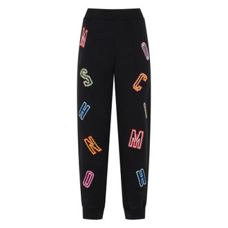 Moschino Femme, Pantalons, Noir, Taille: 40 FR Casual Pants